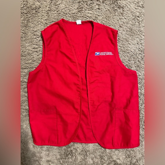 Anti Social Social Club | Shirts | Vintage Usps Mailman Red Cover Vest ...
